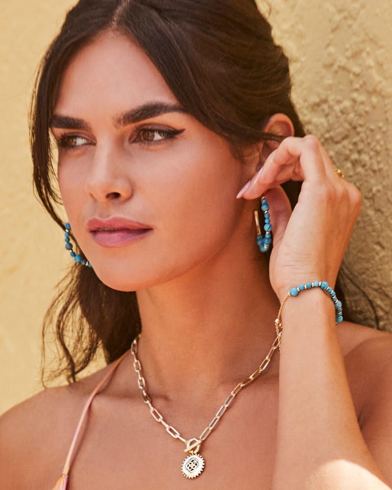 Brielle Convertible Medallion Chain Necklace in Gold | Kendra Scott Brielle Convertible Medallion Chain Necklace in Gold | Kendra Scott