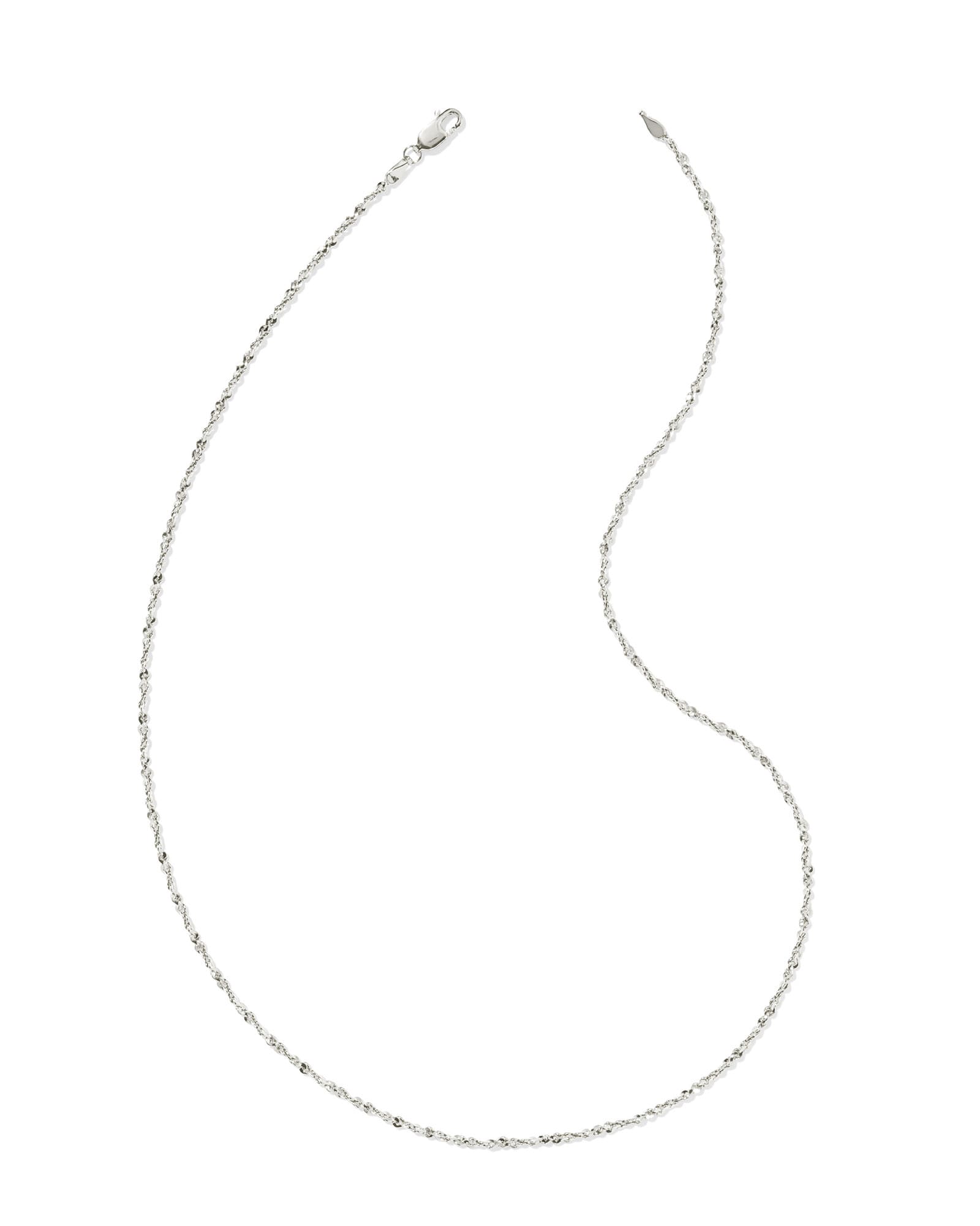 Opulent Nugget Chain Necklace in Sterling Silver | Kendra Scott