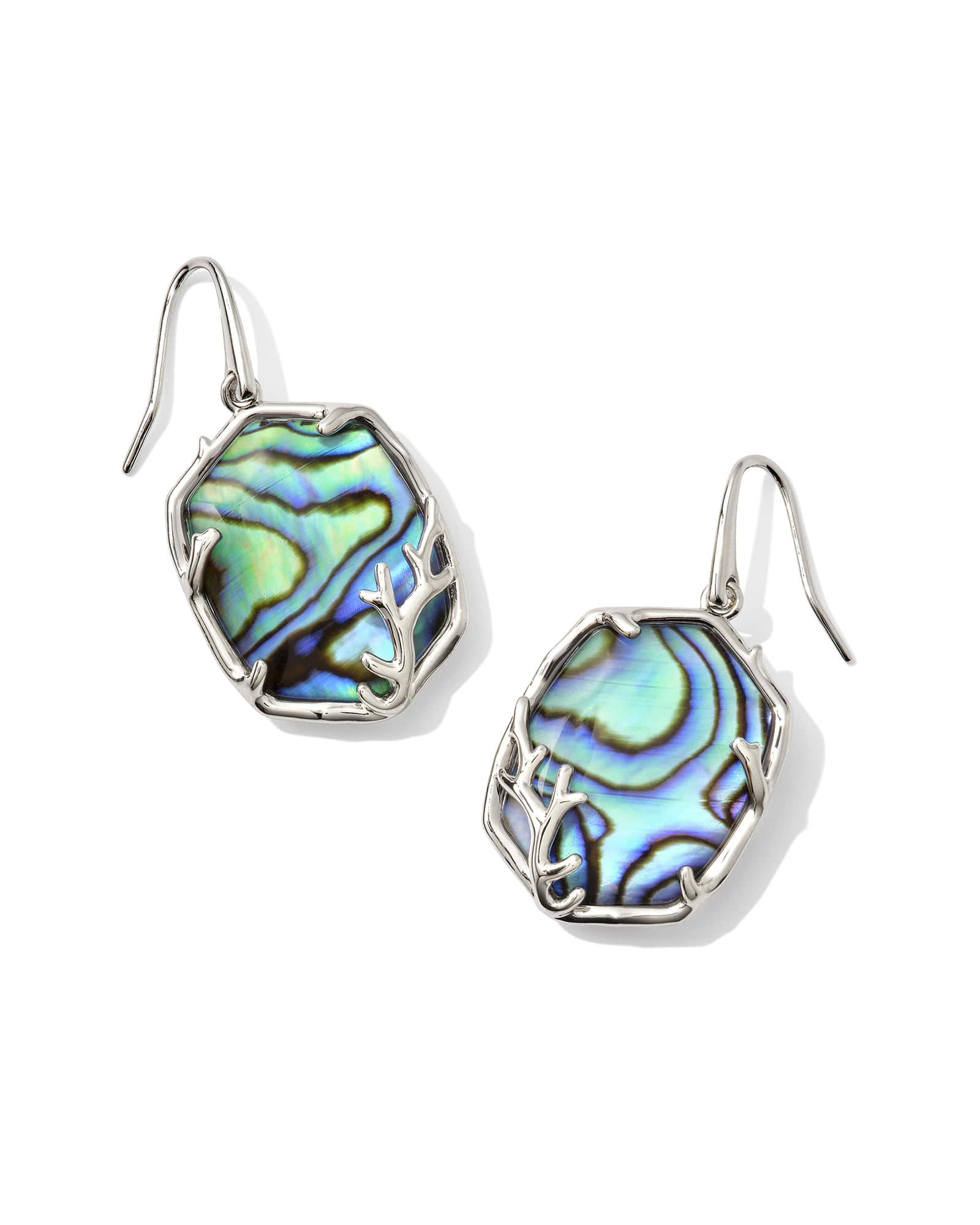 Unique Boho Silver Earrings