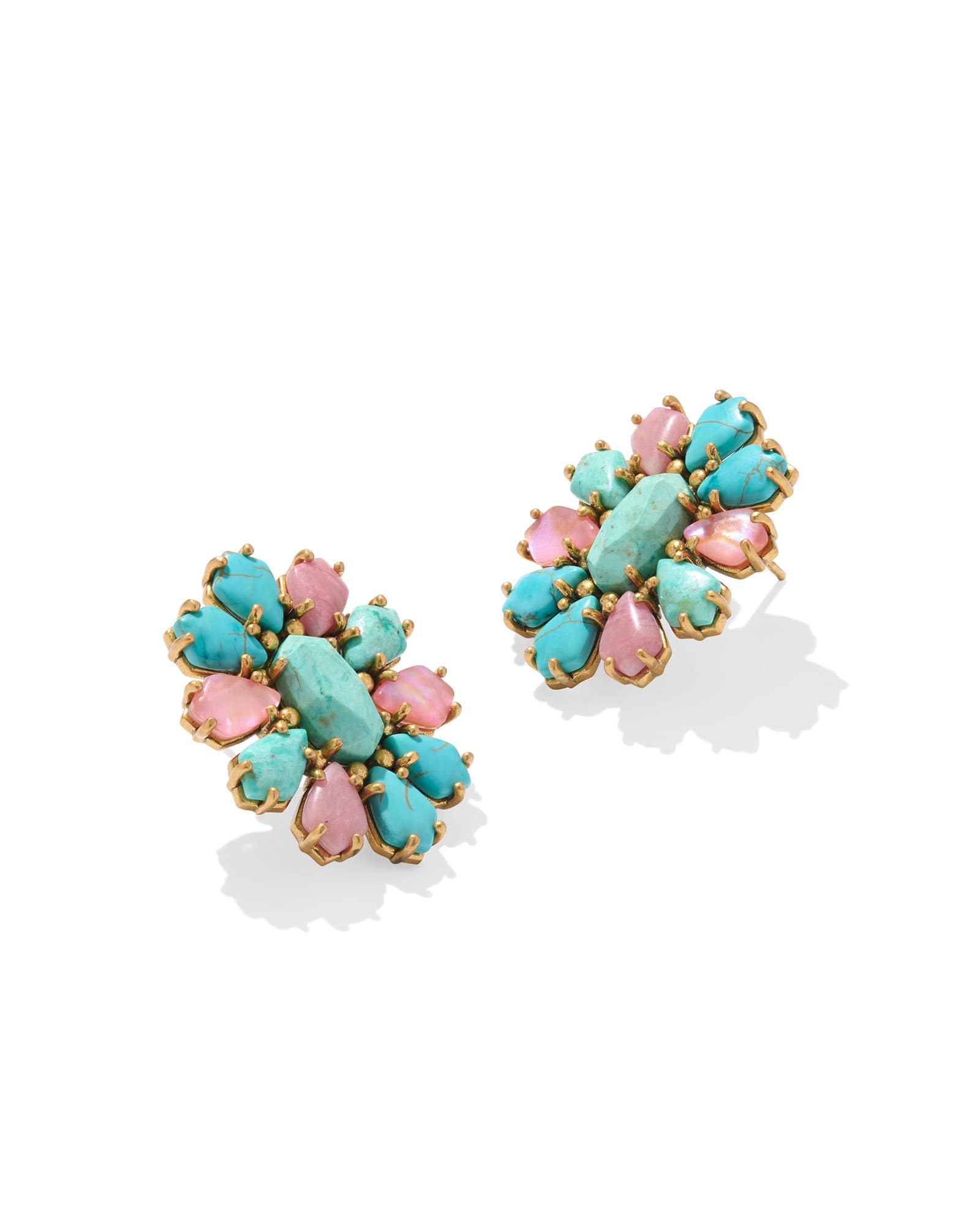 Teal Earrings