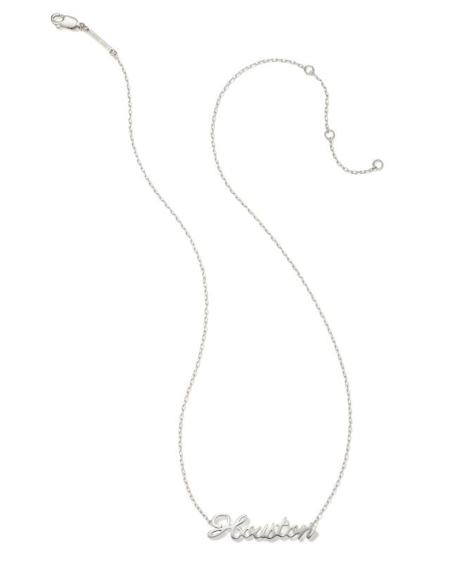 Houston Pendant Necklace in Sterling Silver | Kendra Scott
