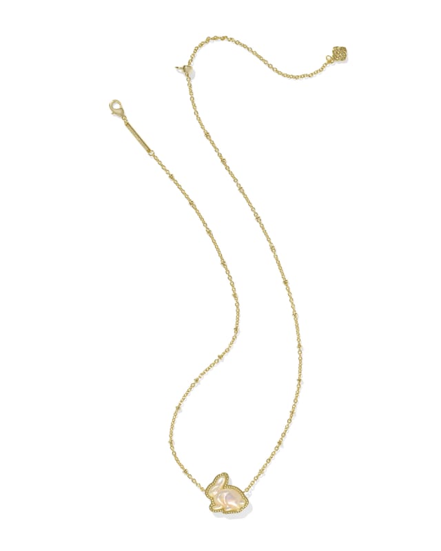 Bunny Gold Short Pendant Necklace | Kendra Scott