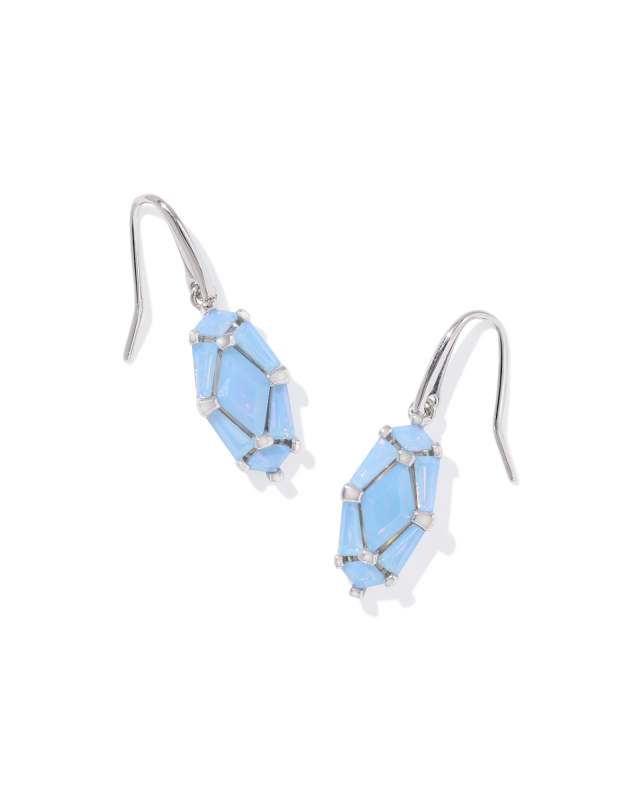 Lindy Rae Lee Silver Drop Earrings | Kendra Scott