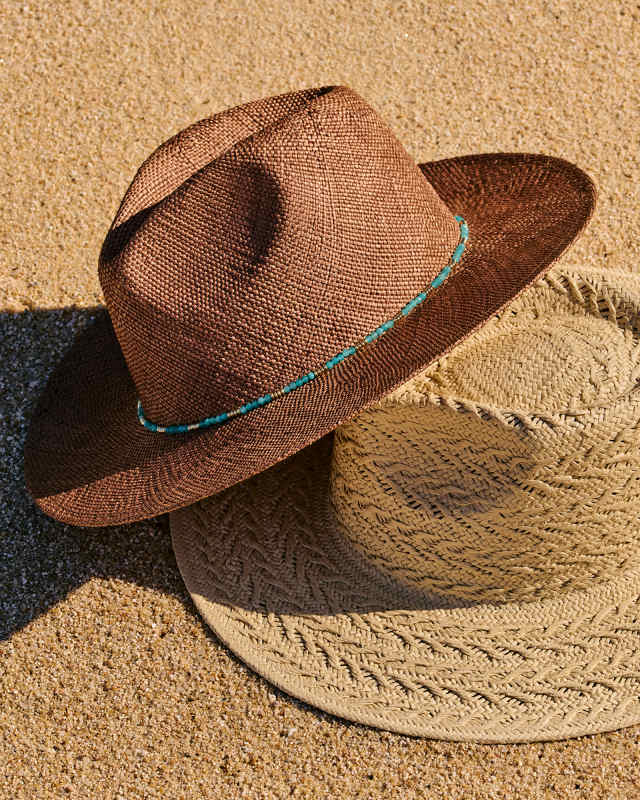 Brown Straw Fedora Hat | Kendra Scott