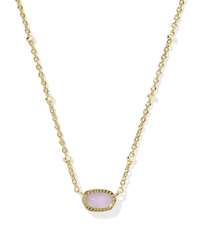 Mini Elisa Gold Satellite Short Pendant Necklace | Kendra Scott