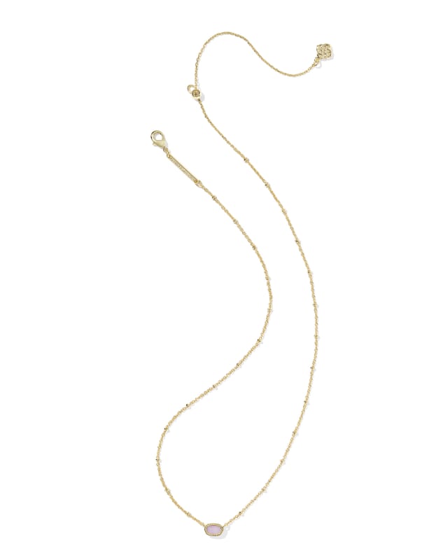 Mini Elisa Gold Satellite Short Pendant Necklace | Kendra Scott