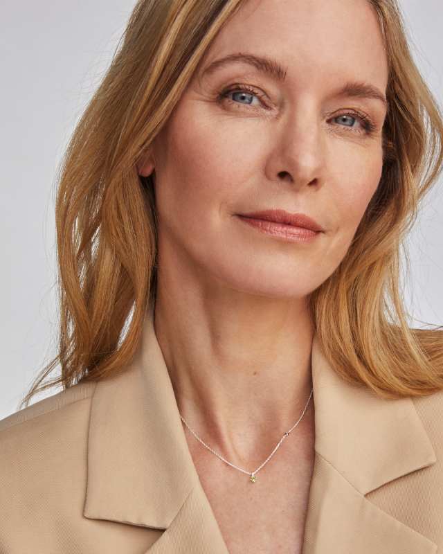 Maisie Sterling Silver Pendant Necklace in Peridot | Kendra Scott