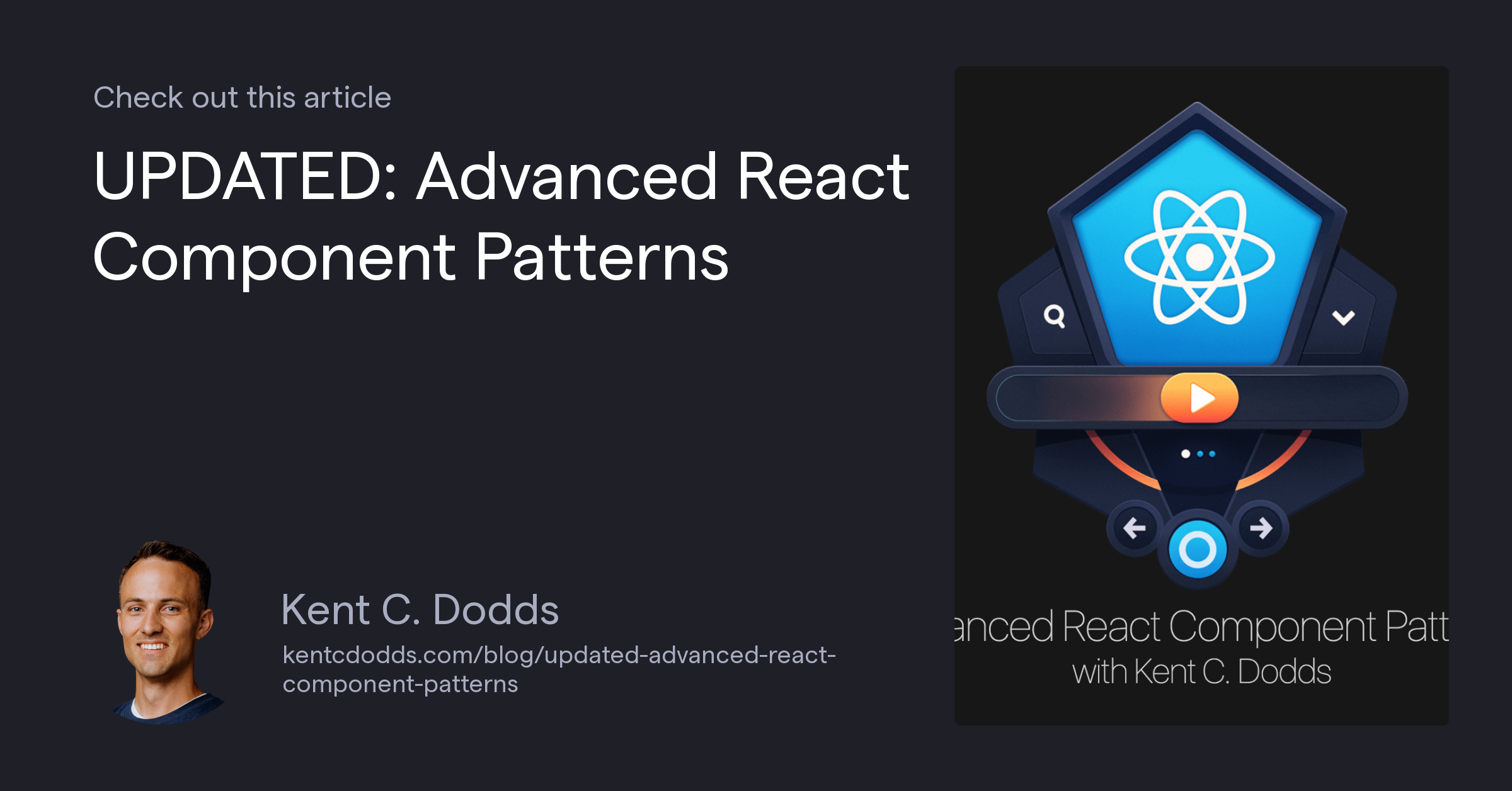 💯 UPDATED: Advanced React Component Patterns ⚛️