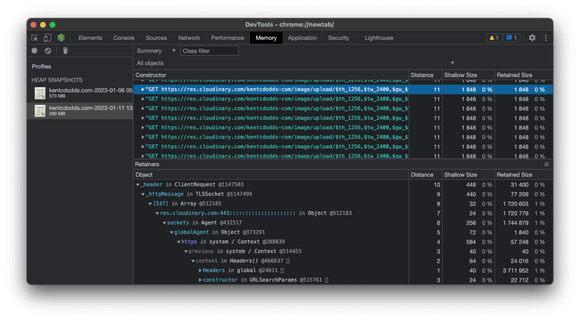 Fixing A Memory Leak In A Production Nodejs App