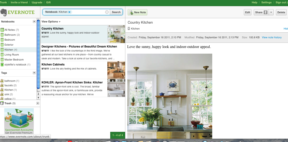 How to use evernote to organize links - jzachocolate