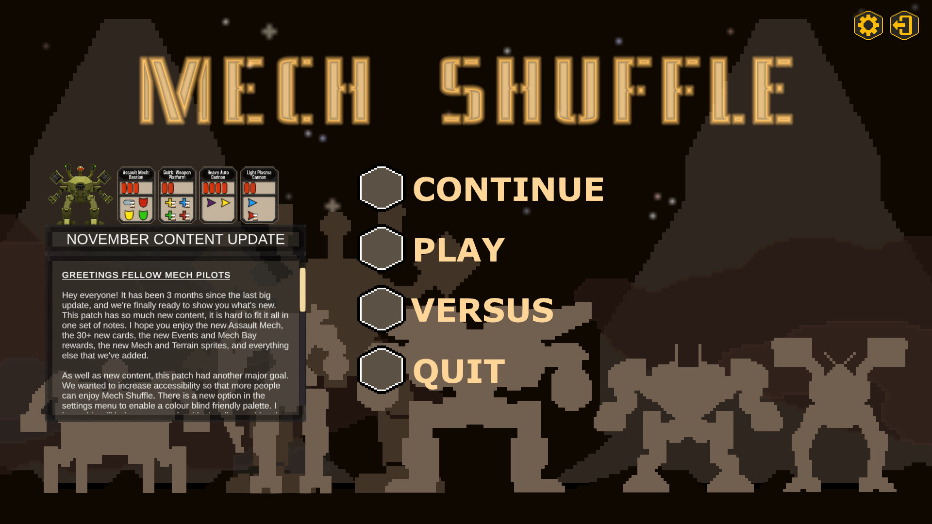 Mech Shuffle - Keymailer