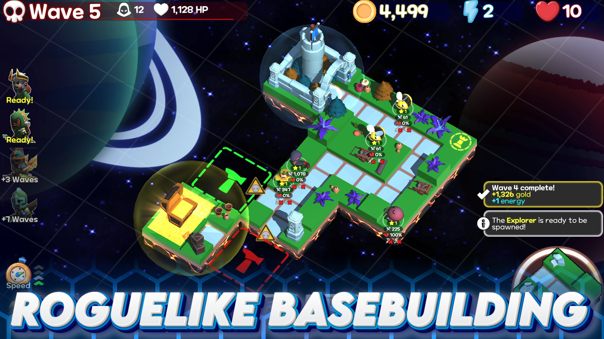 Monster Tiles TD - Keymailer