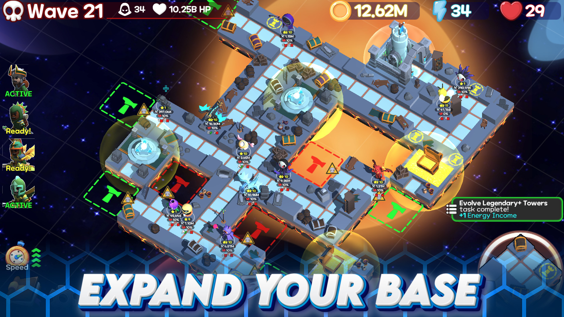 Monster Tiles TD - Keymailer