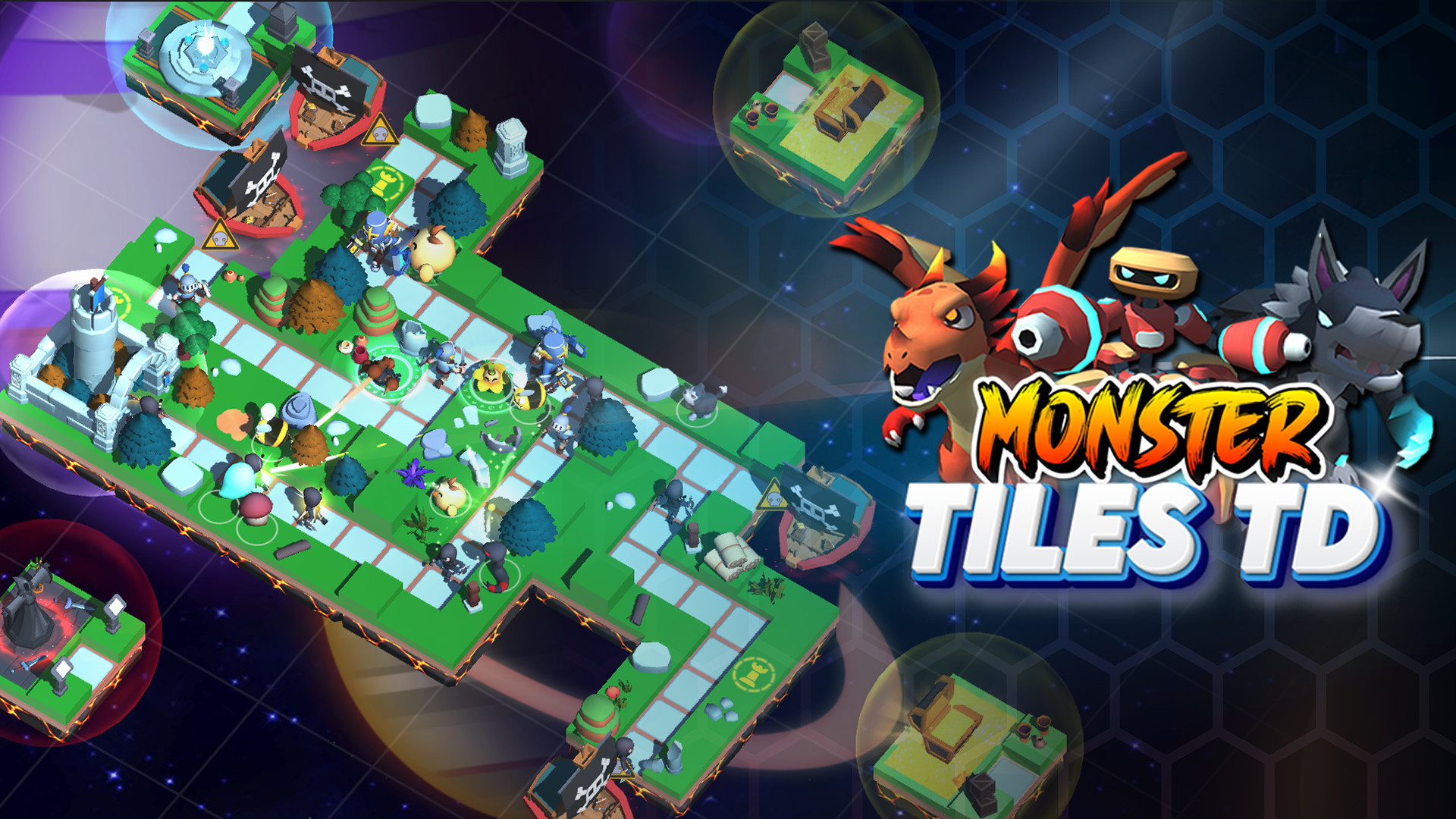 Monster Tiles TD - Keymailer