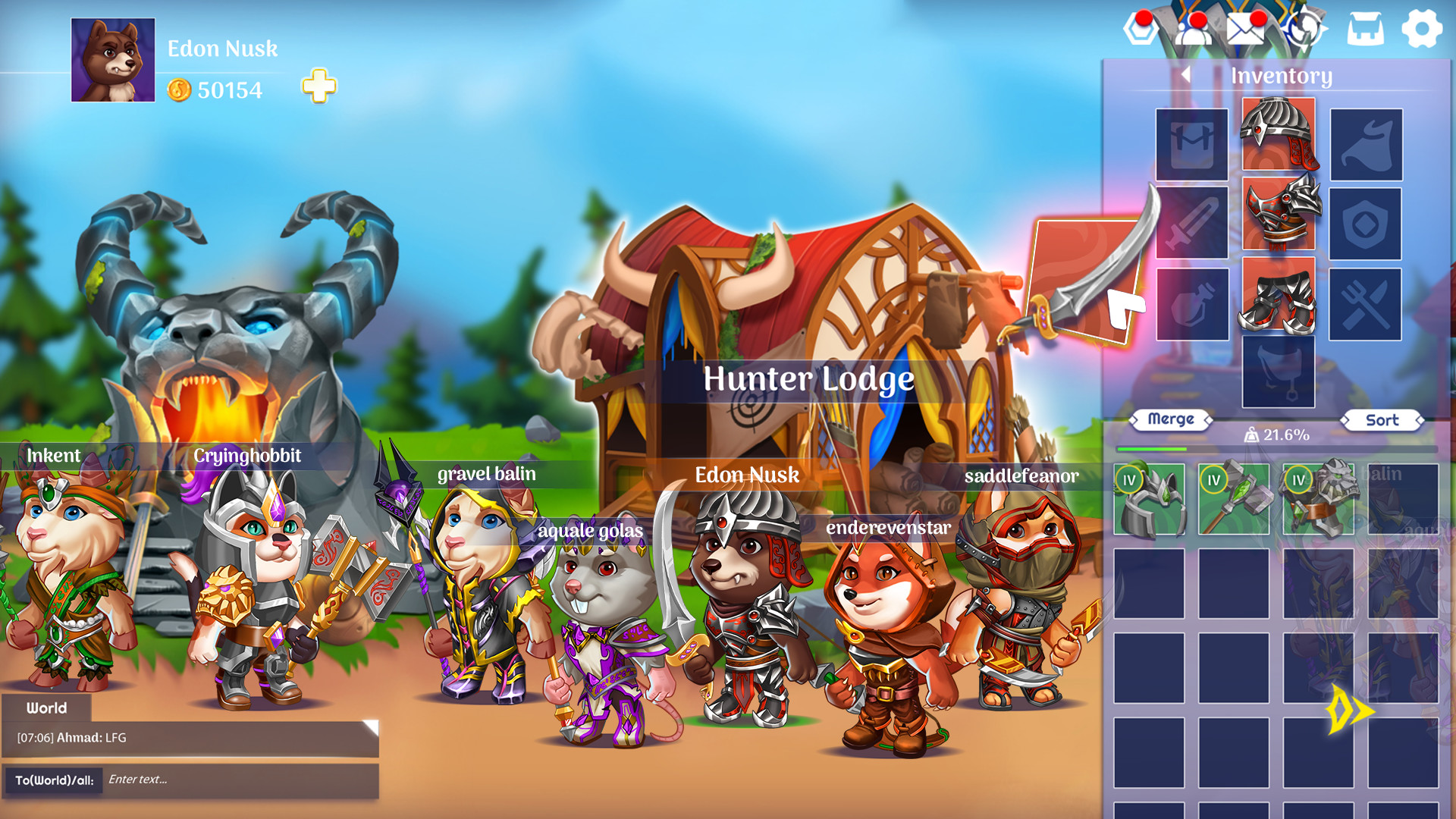 The World of Nifty Craft (Multiplayer Card Battler MMO) - Keymailer