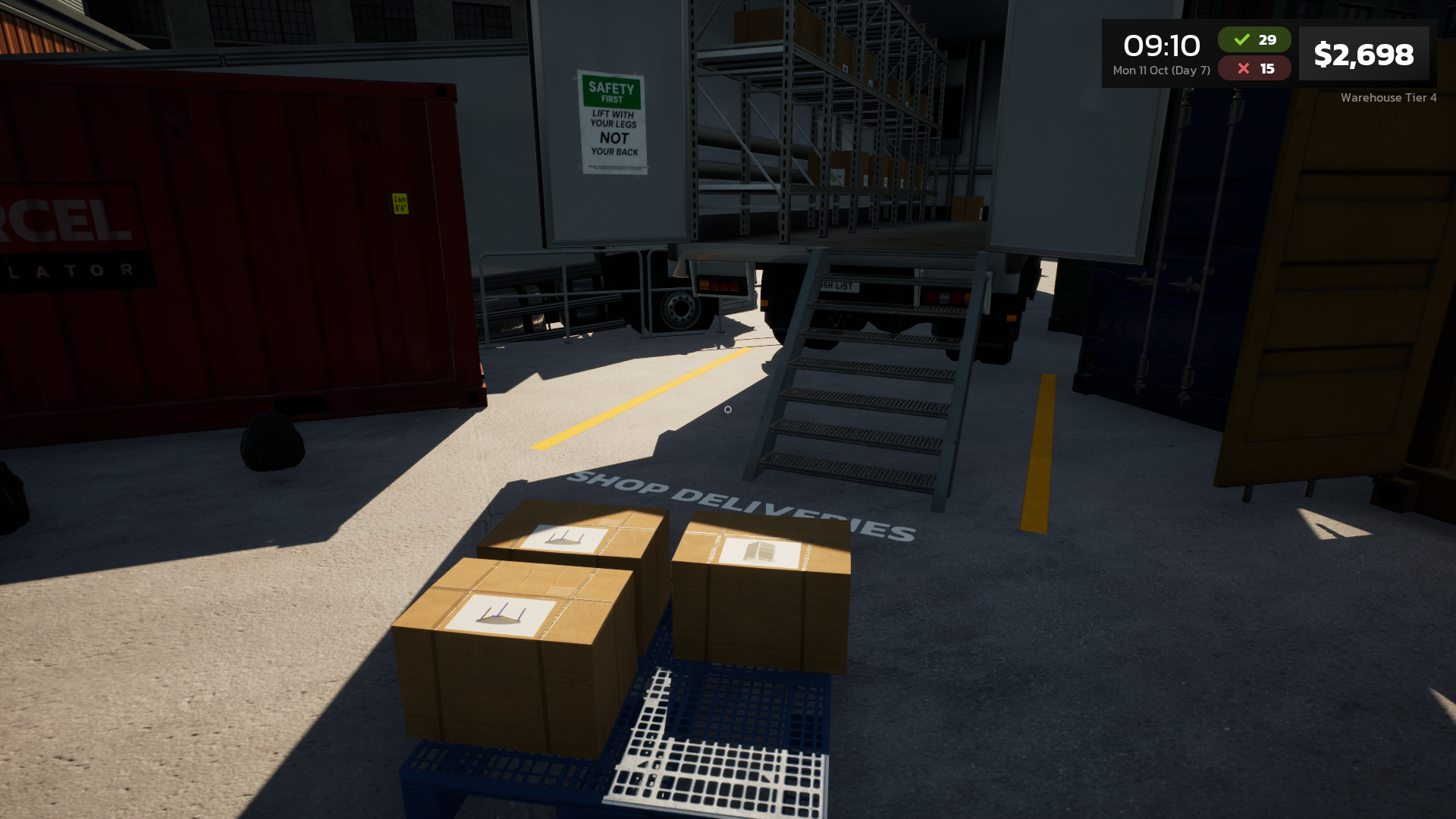 Parcel Simulator Demo - Keymailer