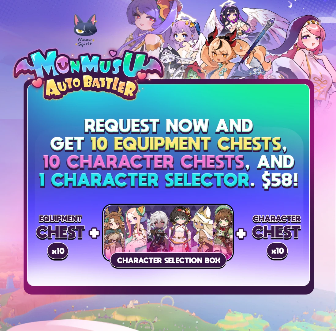 Monmusu Girls: Autobattler - Keymailer