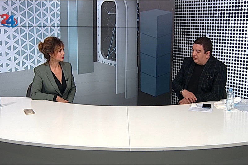 Телевизија 24: Гостување на Ангелка Пеева Лауренчиќ