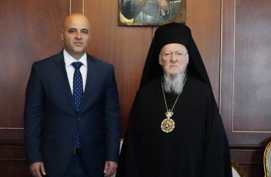 Телевизија 24 Премиерот Ковачевски го посети Вартоломеј