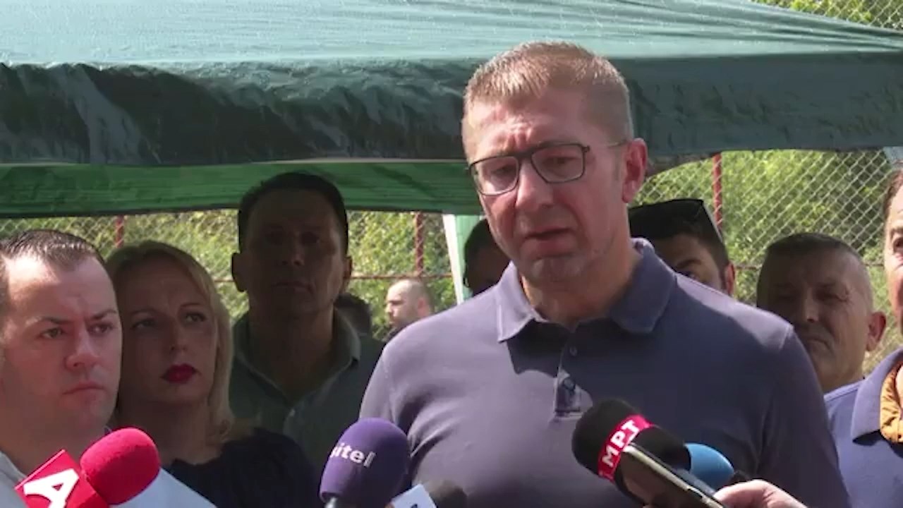 Телевизија 24 Мицкоски Владата ја притиска меѓународната заедница да прави тортура врз ВМРО ДПМНЕ