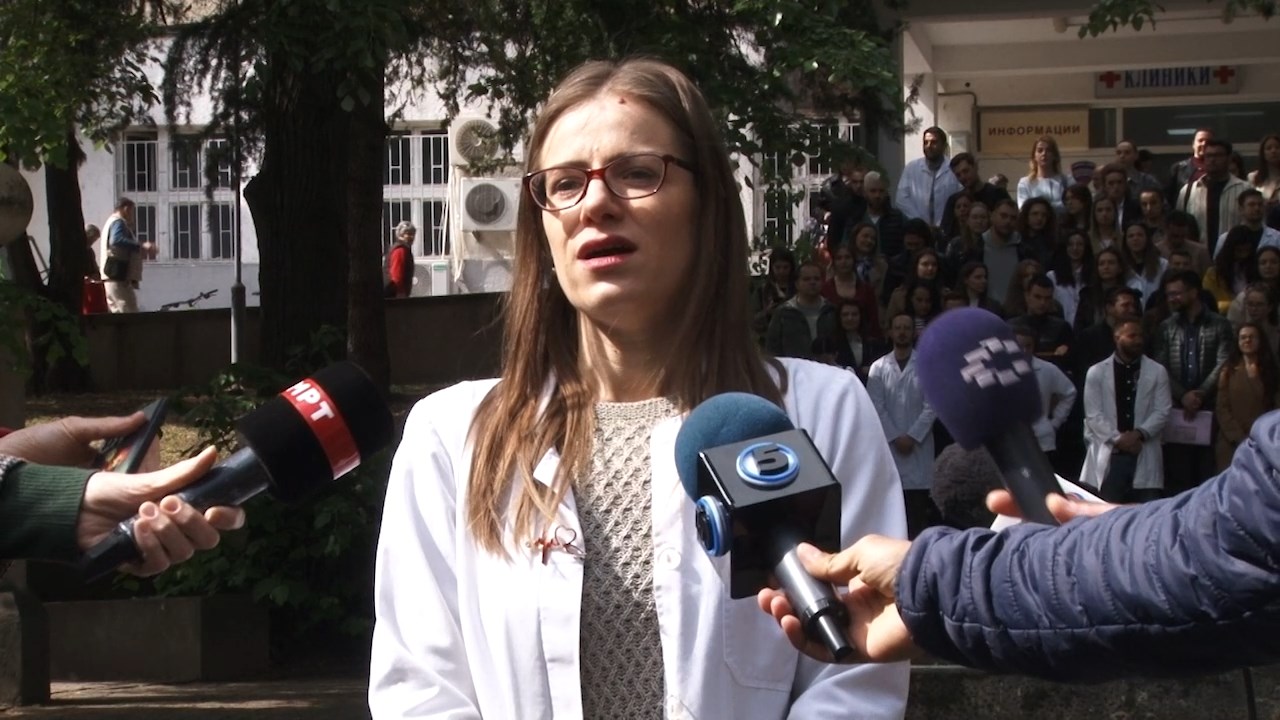 Телевизија 24 Продолжува генералниот штрајк на специјализантите