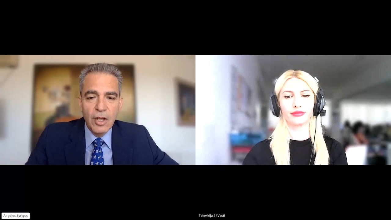 Телевизија 24 Сиригос за ТВ 24 Грција ќе ги ратификува трите меморандуми кога ќе види дека