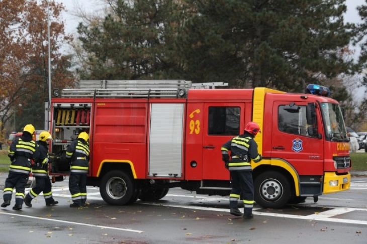 Телевизија 24 Томески Изгаснат е пожарот во планинарскиот дом на Водно