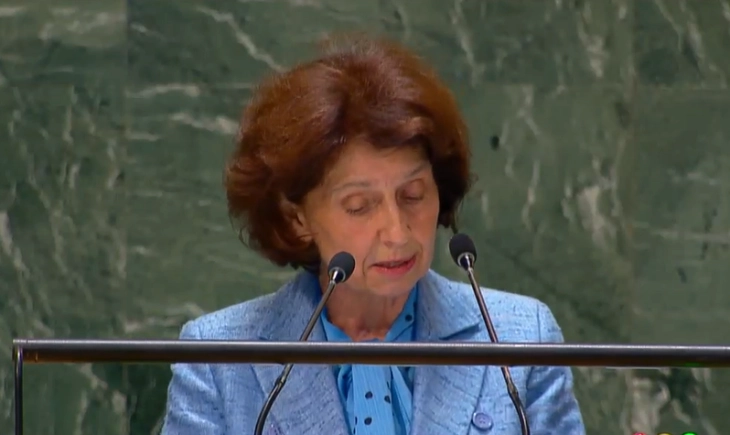 Телевизија 24 Претседателката Сиљановска Давкова на Самитот за иднината побара длабоки реформи