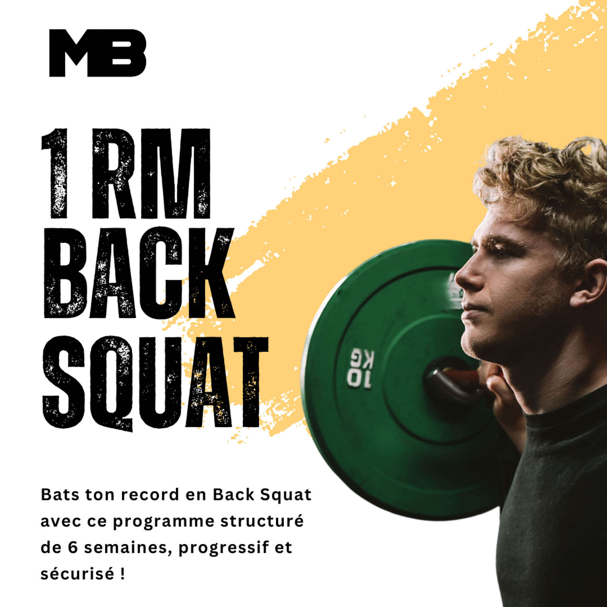 Programme 1RM Back Squat | Ma Box de Cross
