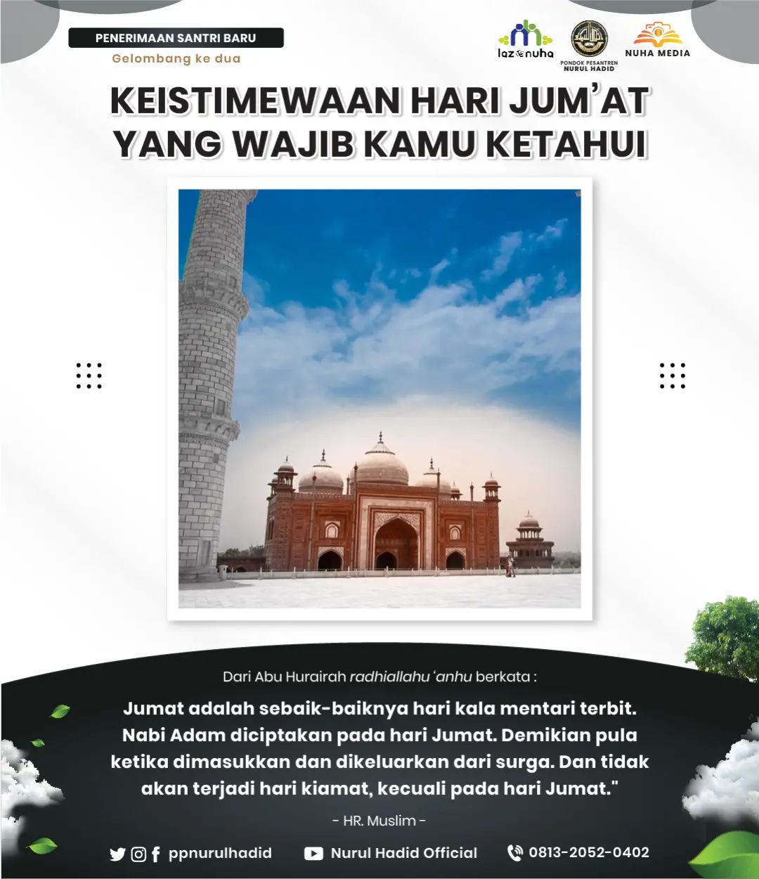 Poster Islami - Keistimewaan Hari Jum'At Yang Wajib Kamu Ketahui ...