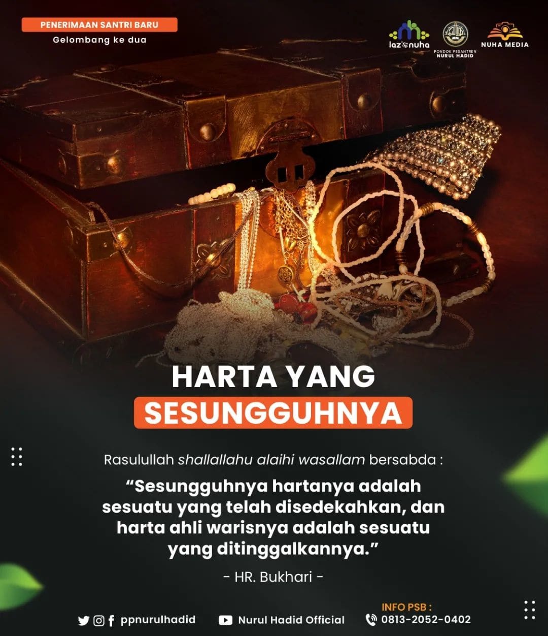 Poster Islami - Harta Yang Sesungguhnya | Khairujalis.com