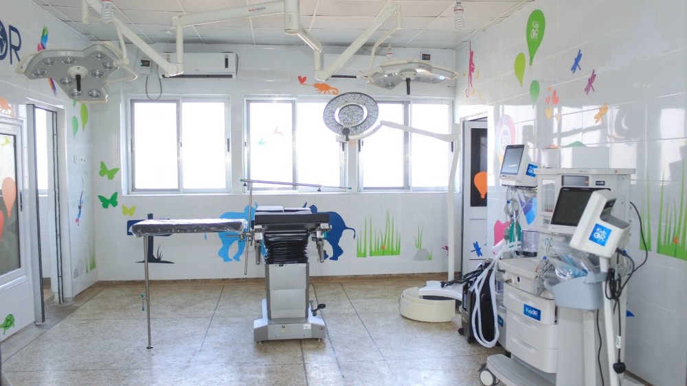 Celebrating the installation of 50 Operating Rooms