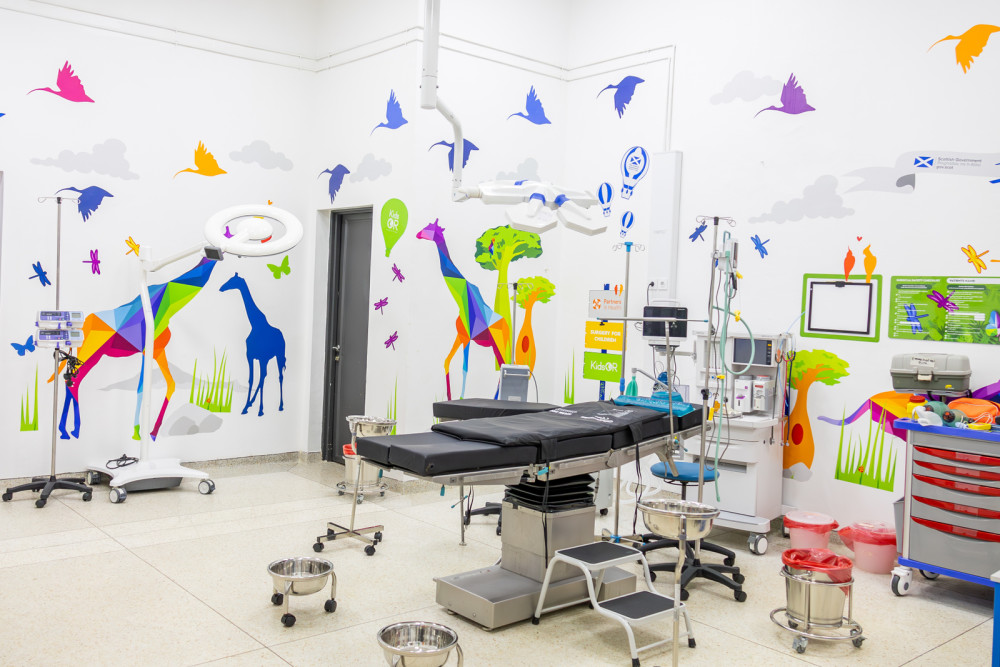 KidsOR unveil Paul Farmer Memorial Operating Room