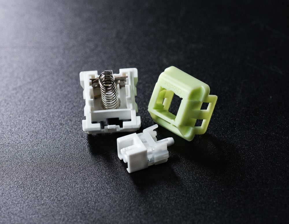 Chosfox Summer Lime Silent Linear Switches | Kinetic Labs