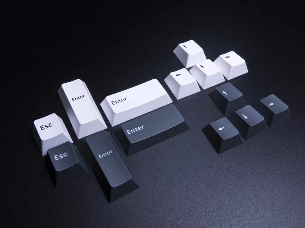 PolyCaps Seal Double-shot PBT Keycaps | Kinetic Labs