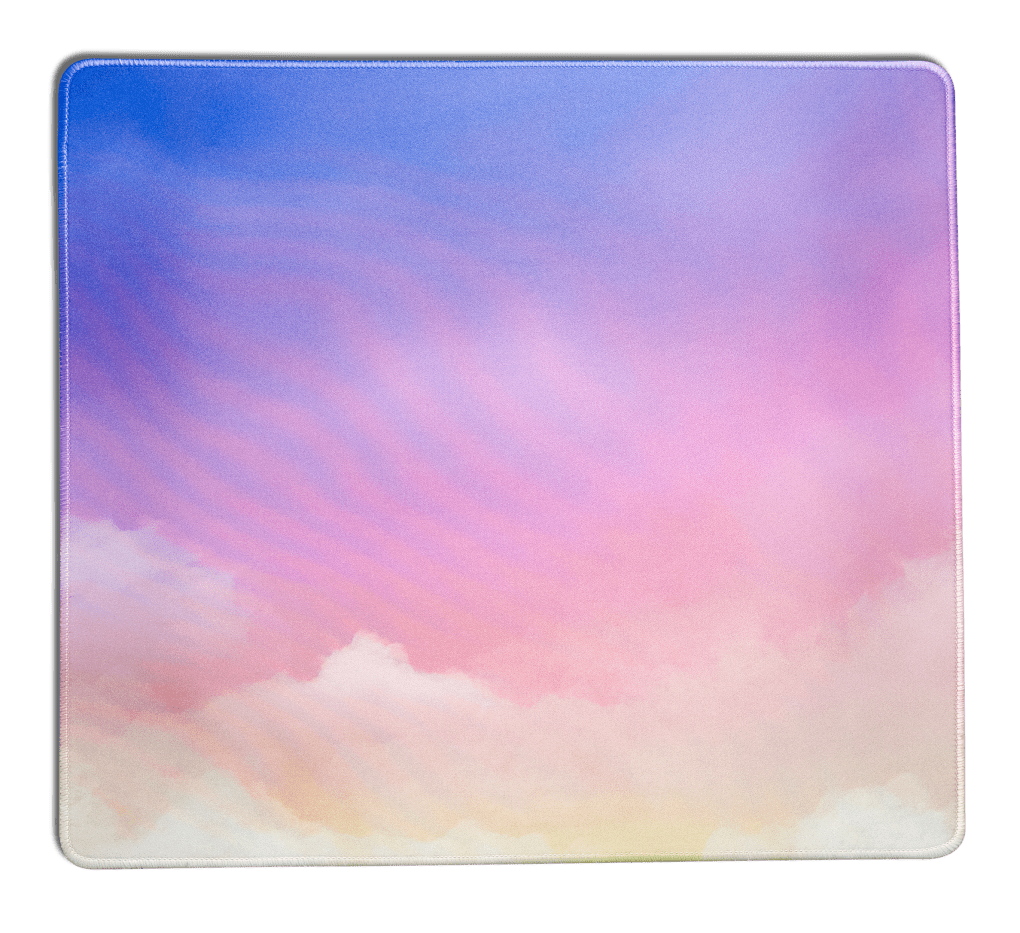 Pastel Clouds Desk Mat | Kinetic Labs