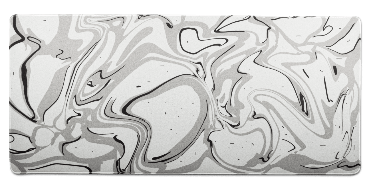 Marble Liquid Desk Mat (XL Mouse Pad) | Kinetic Labs