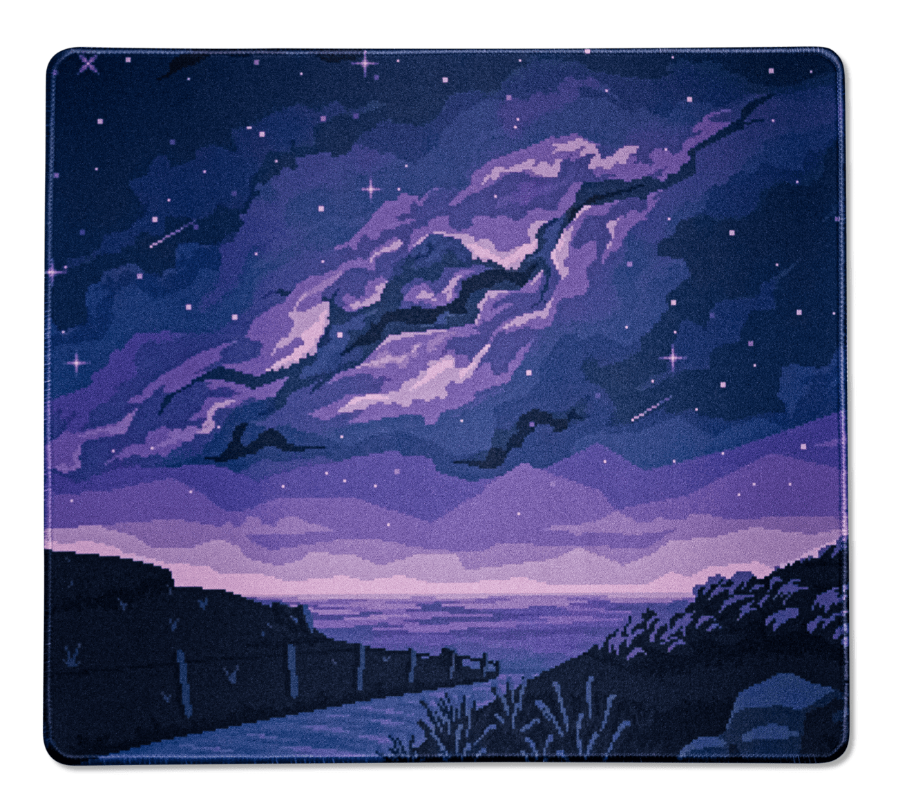 Pixel Comet Desk Mat by Hipyo Tech | Kinetic Labs