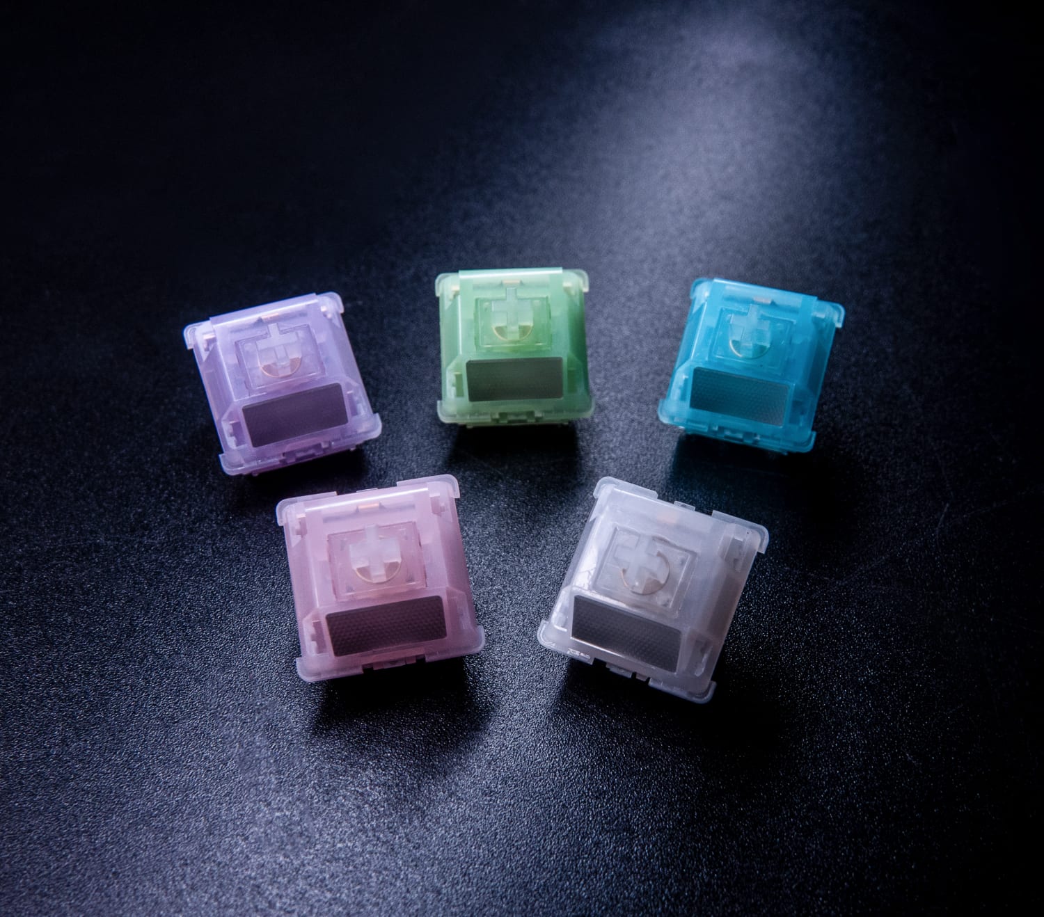 Durock Sea Glass Linear Switches | Kinetic Labs