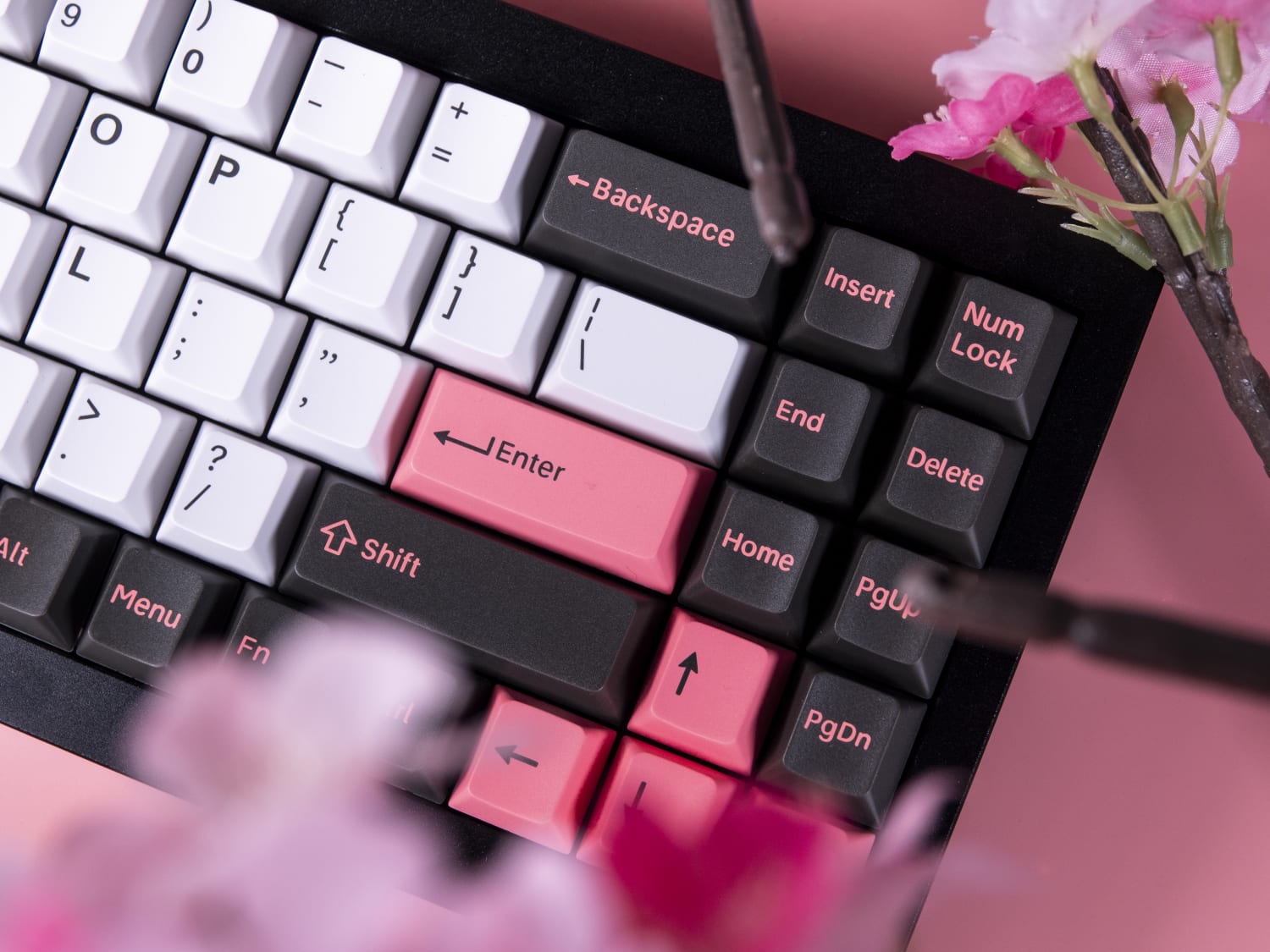 Keychron Dolch Pink PBT Keycaps | Kinetic Labs