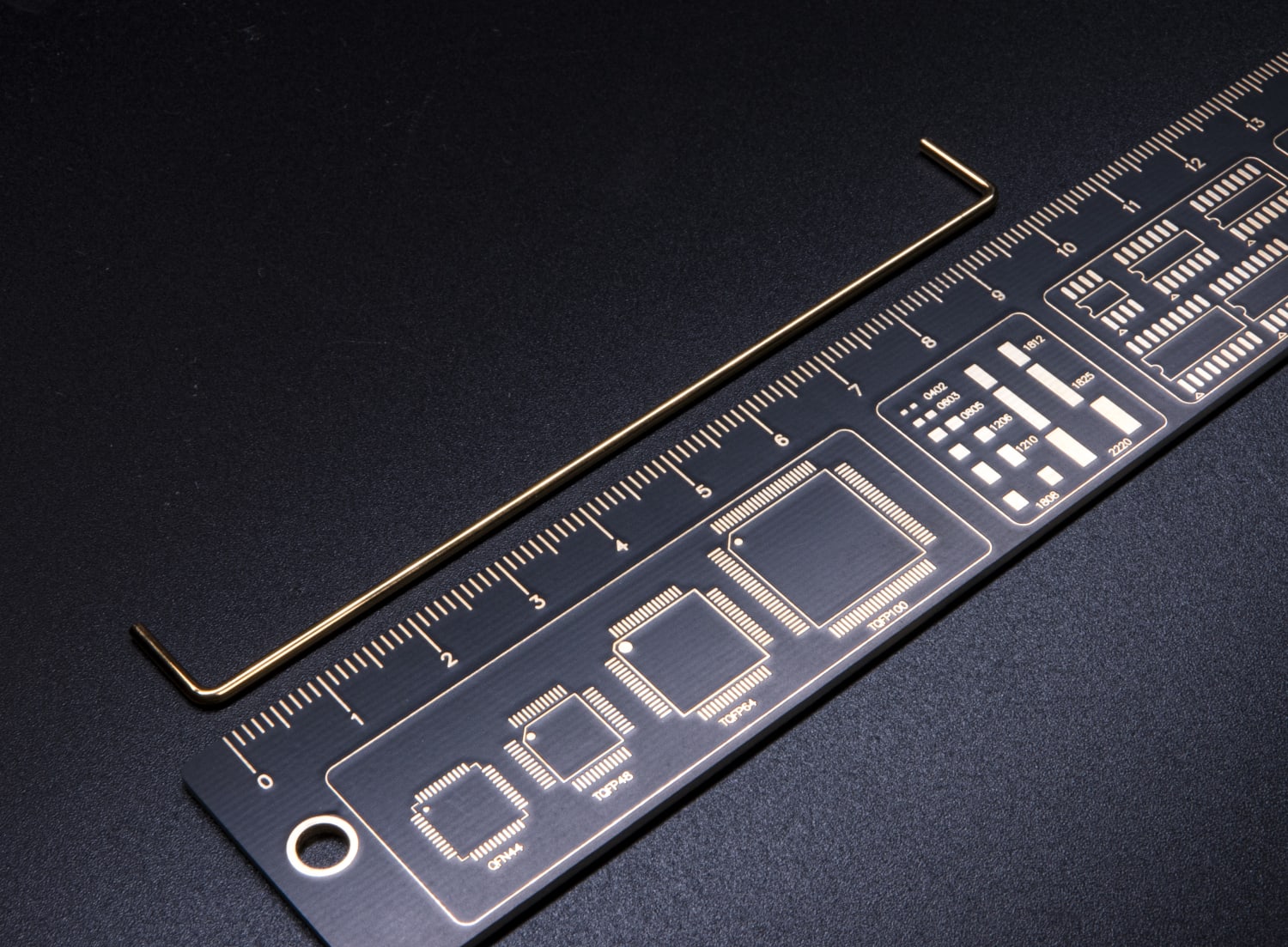 Wuque Studio FR4 Ruler | Kinetic Labs