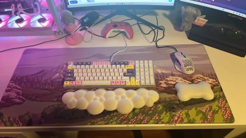 Spring Time Desk Mat by Hipyo Tech | Kinetic Labs