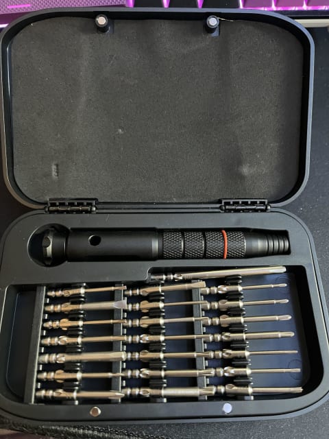Precision Screwdriver Set (22 bits) for Keyboards | Kinetic Labs