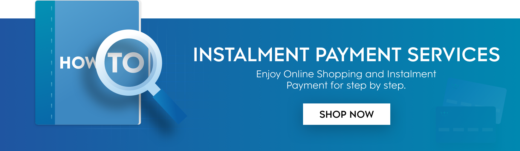 How to do a credit card instalment