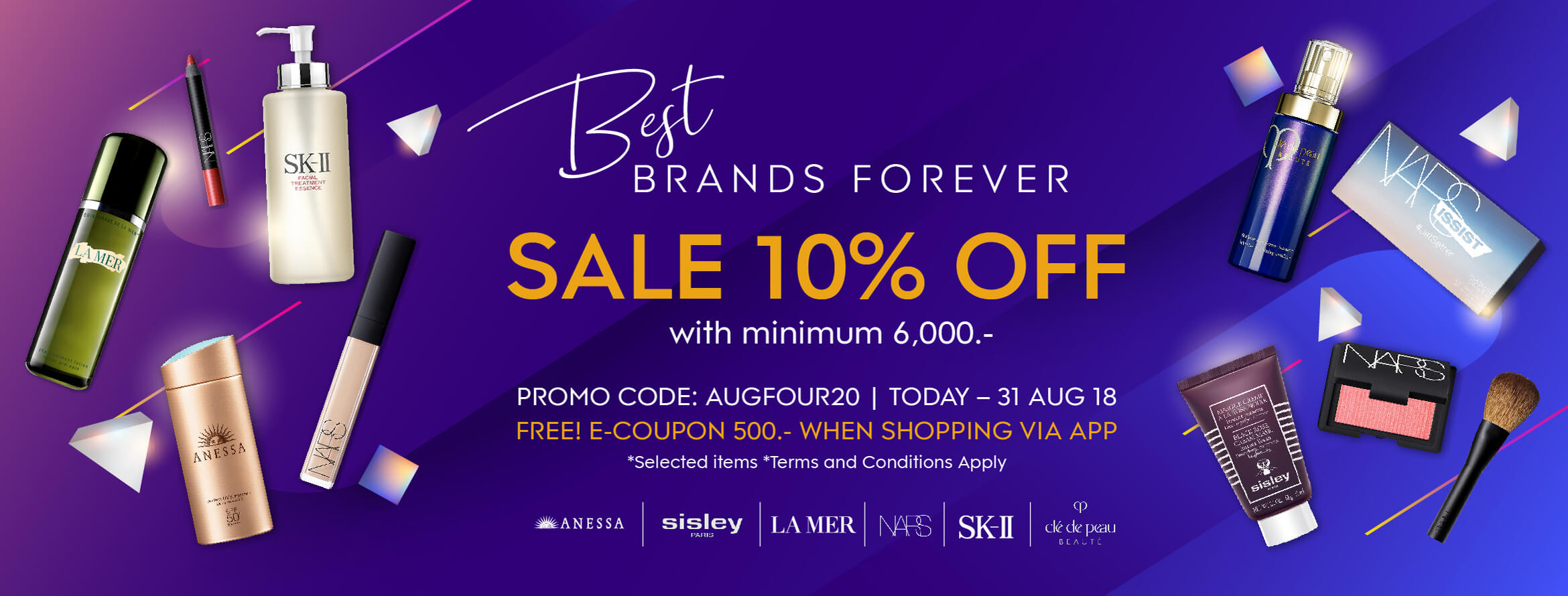 King Power | Condition Best Brands Forever Sale 10% OFF