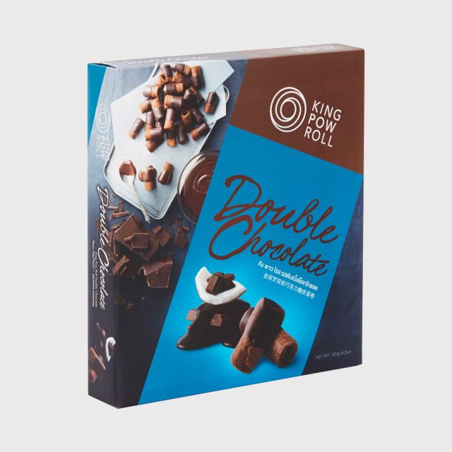 King Pow Roll Double Chocolate 120 g.
