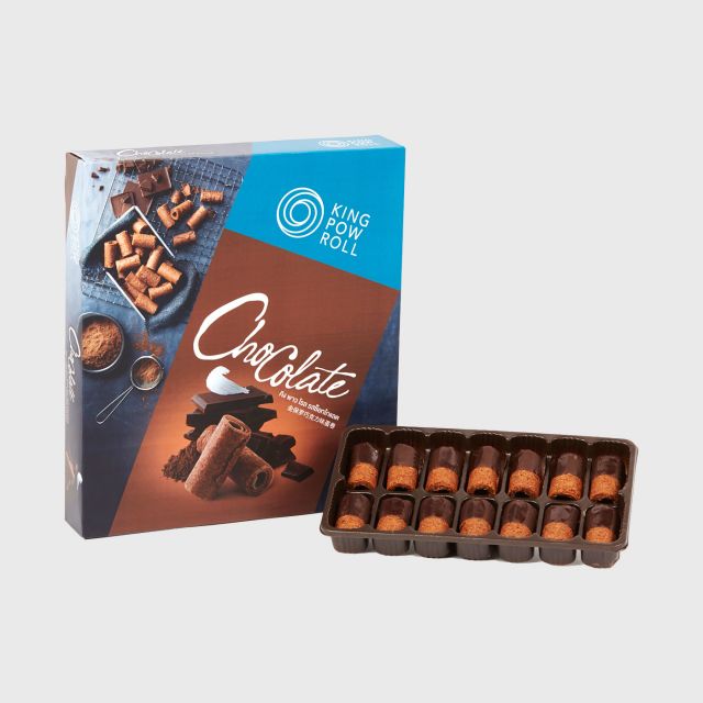 King Pow Roll Double Chocolate 120 g.