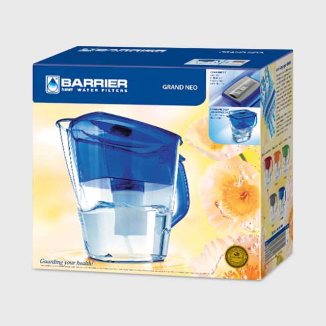 BARRIER BWT WATER PITCHER GRAND NEO BLACK 4.2 Liters