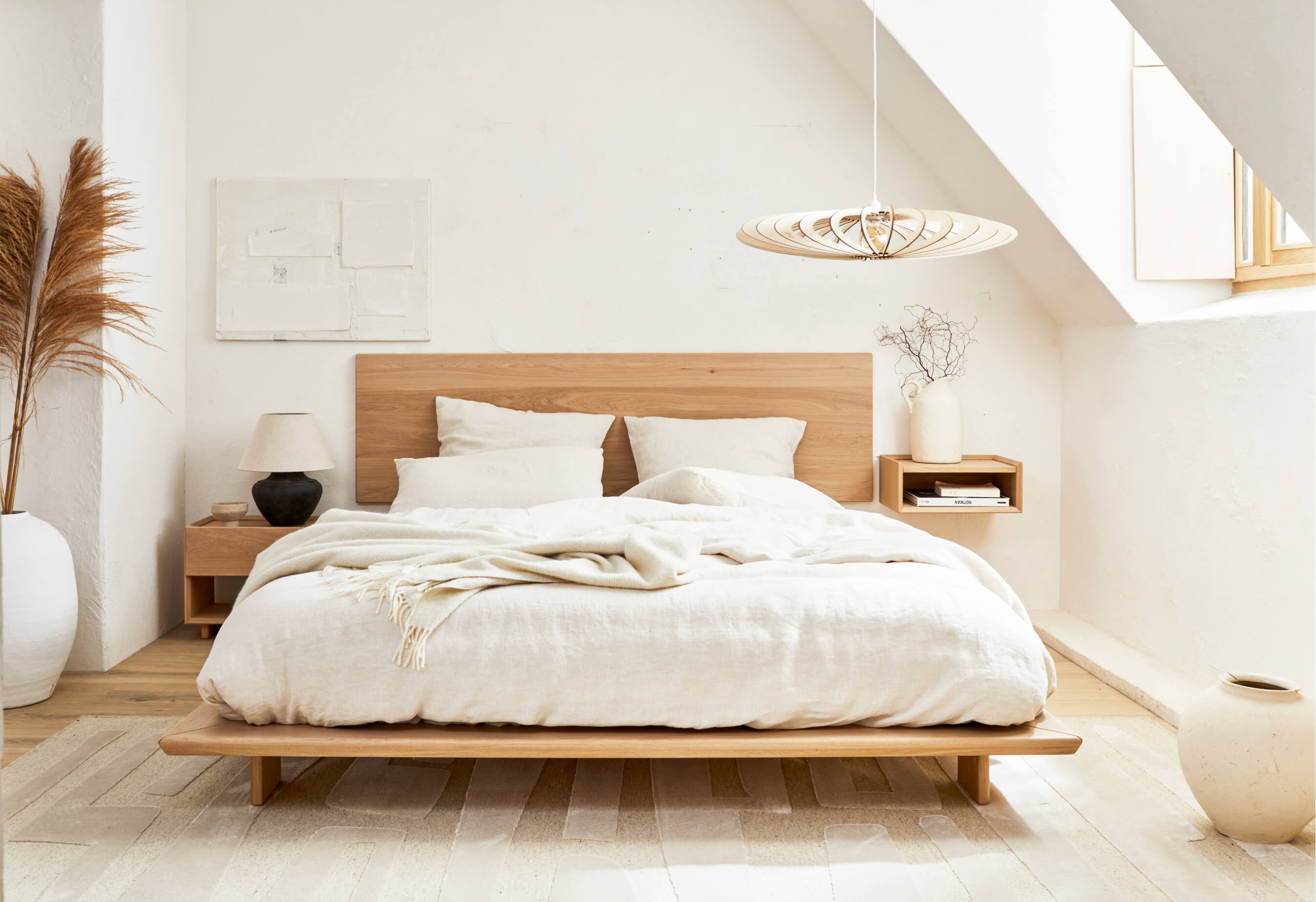 Tête de lit en bois massif LIVIA – Fabrication 100% française – Kipli