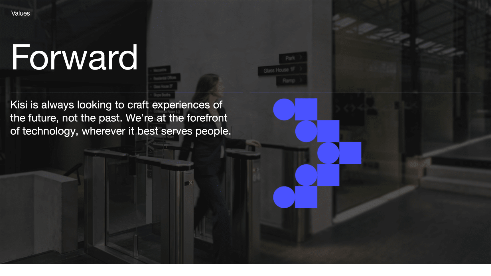 Kisi Company Values: The Importance of Being Forward